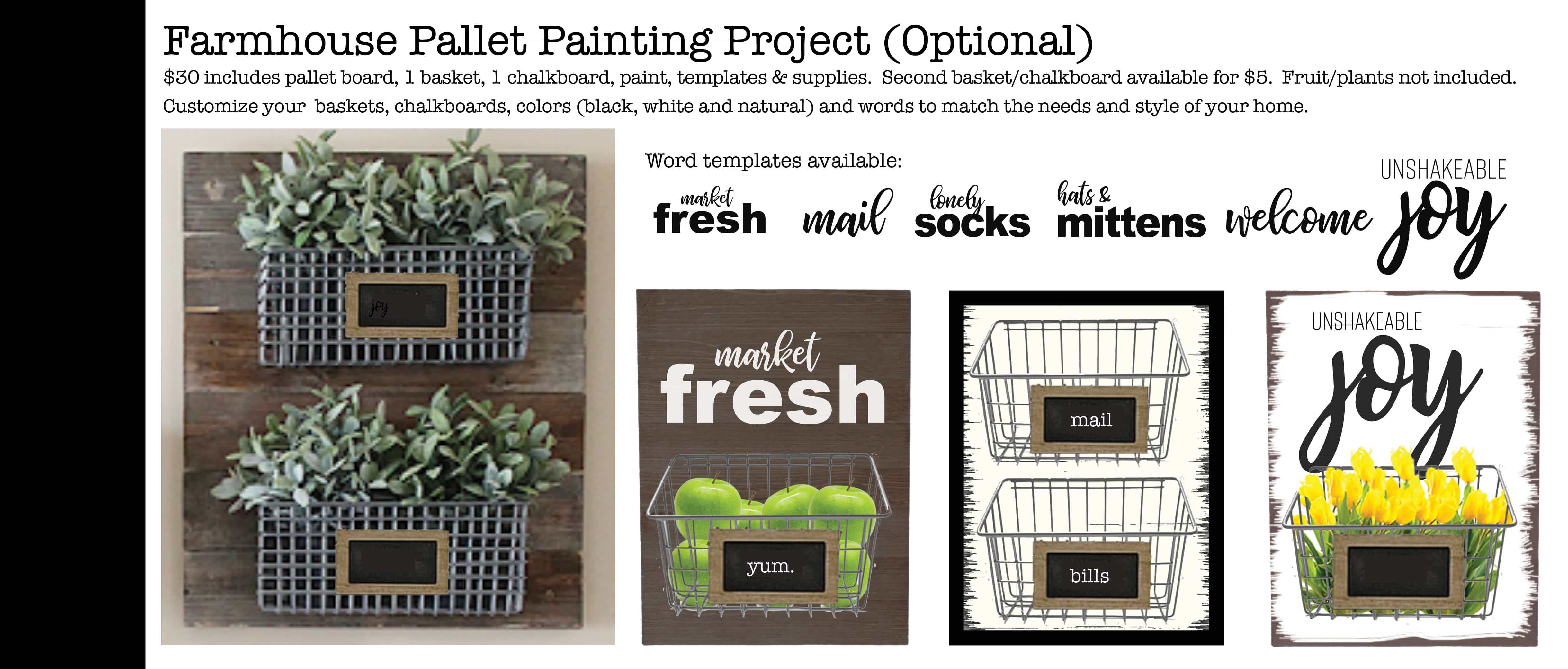 Farmhouse Pallet ProjectPost - Camp Orchard Hill, Dallas, PA